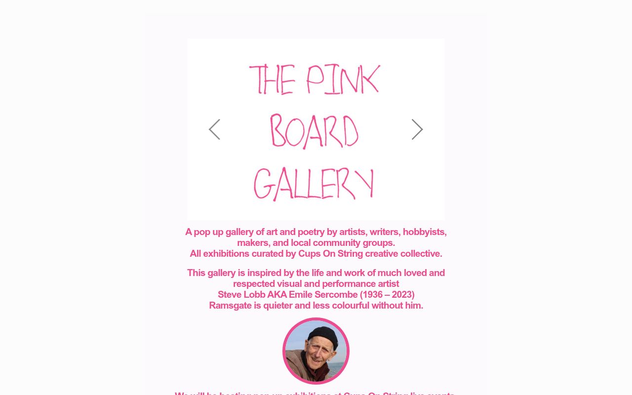 The Pink Board Gallery